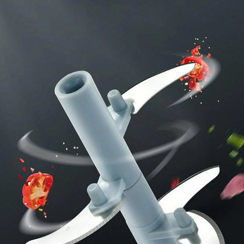 500/900ML Manual Meat Mincer Garlic Chopper Rotate Garlic Press Crushe ...